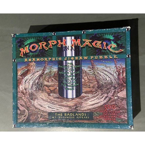 Morph Magic Anamorphic | Games | Morph Magic Anamorphic Jigsaw Puzzles Lot Of 4 | Poshmark